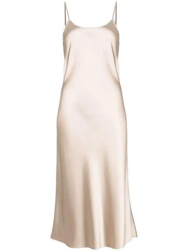 Voz Scoop Neck Sleeveless Dress - Neutrals