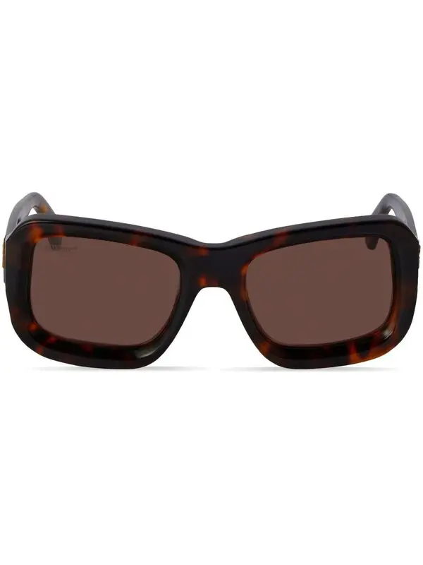 Off-White Verona Square-frame Sunglasses - Brown