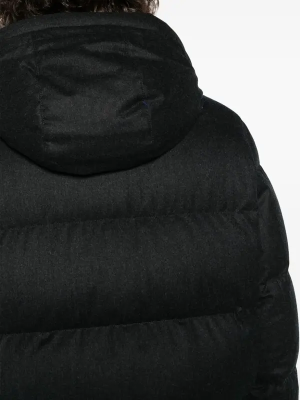 Woolrich Detachable-hood Quilted Padded Coat