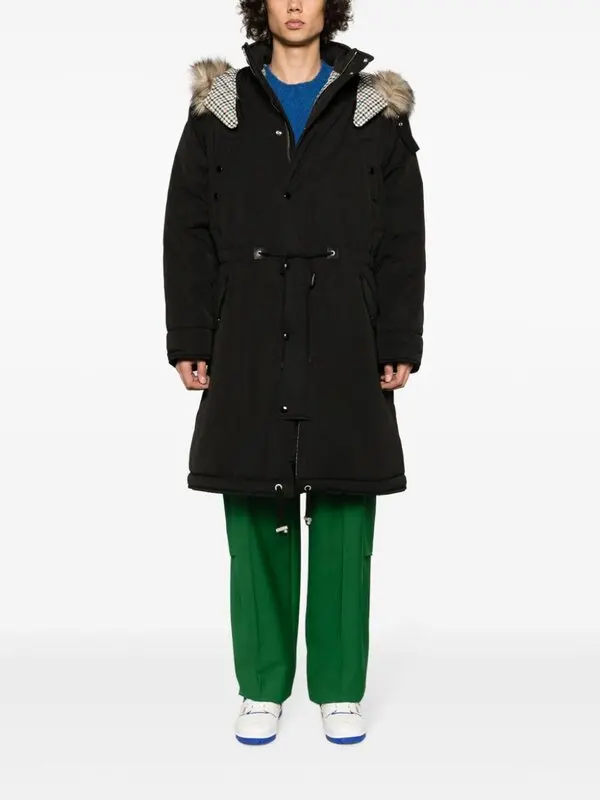 Kenzo Faux-fur-detailed Hooded Coat