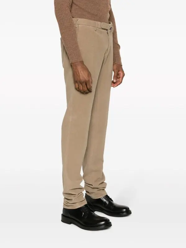 Incotex Tapered Velour Trousers