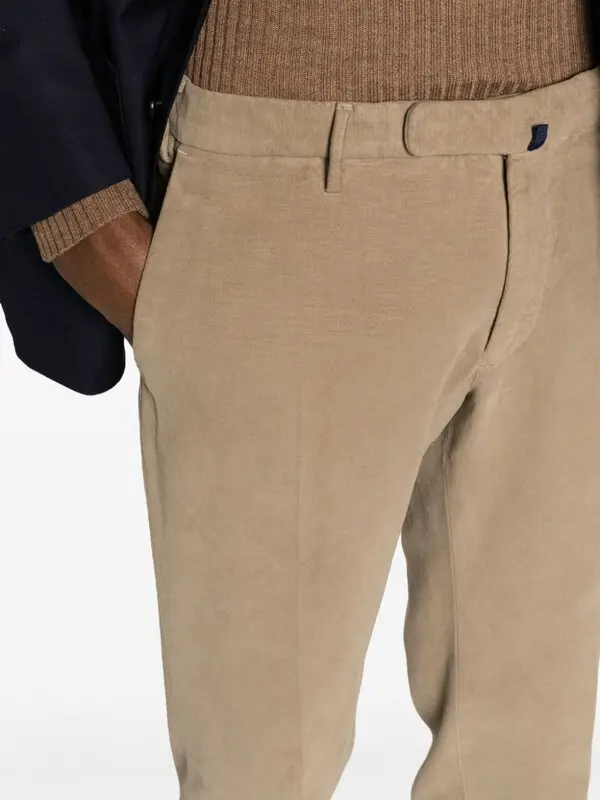 Incotex Tapered Velour Trousers