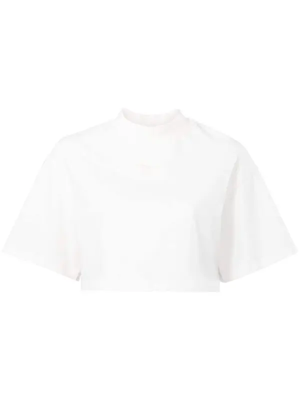 REEBOK Vector Cropped T-shirt - White
