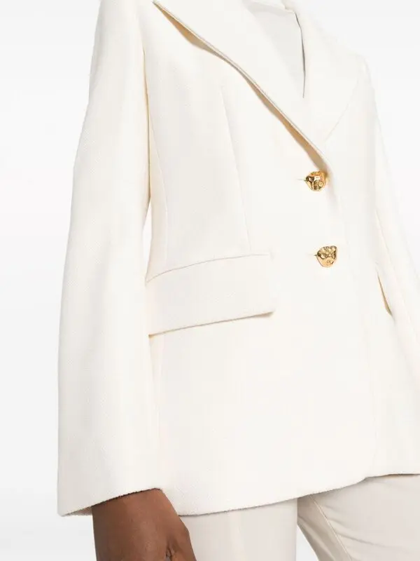 Chloé Embossed-button Single-breasted Blazer