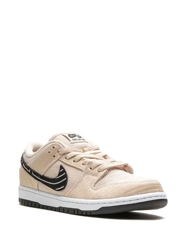 Nike Dunk Low Albino & Preto Jiu Jitsu Sneakers - Neutrals
