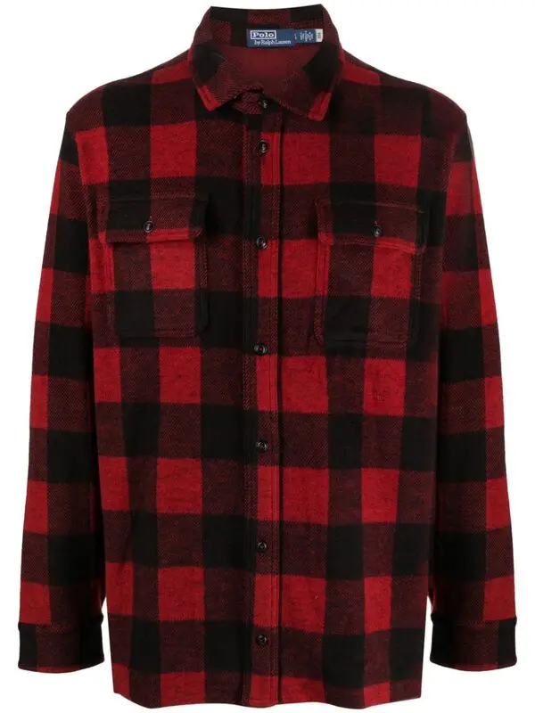 Polo Ralph Lauren Plaid-check Flannel Shirt