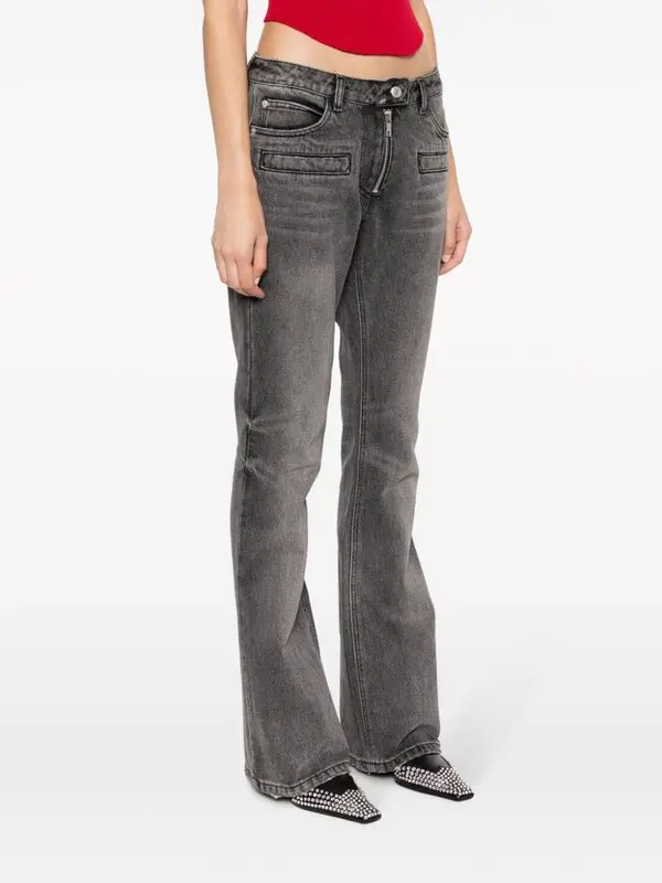 COURREGES Mid-rise Flare Jeans