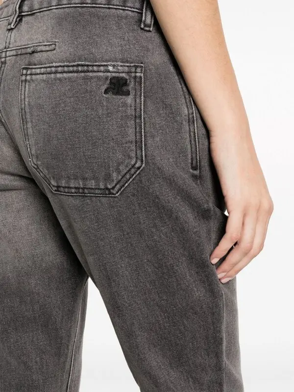 COURREGES Mid-rise Flare Jeans