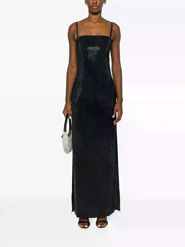 BLUGIRL Square-neck Sleeveless Ankle-length Dress