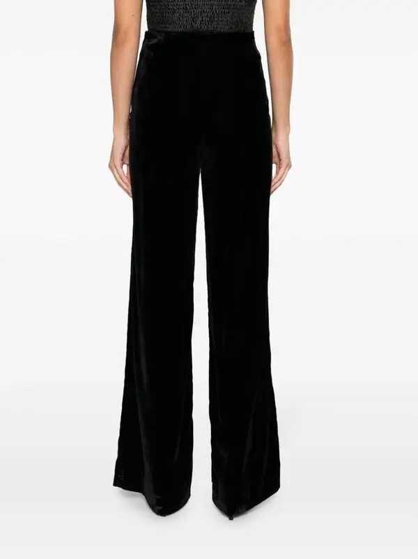 Sandro Levin Straight-leg Velvet Trousers