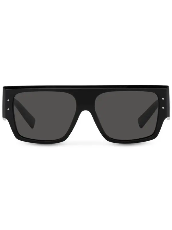 Dolce & Gabbana Rectangle-frame Sunglasses - Black