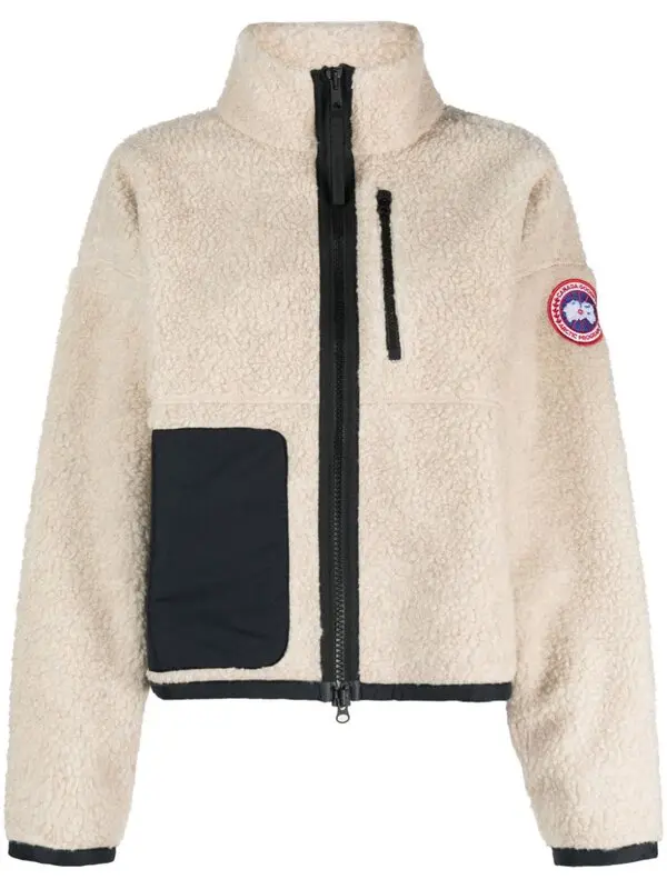 Canada Goose Simcoe Fleece Zip-up Jacket - Neutrals