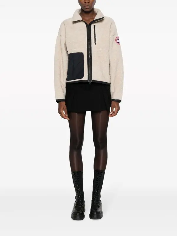 Canada Goose Simcoe Fleece Zip-up Jacket - Neutrals