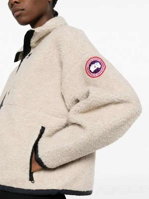 Canada Goose Simcoe Fleece Zip-up Jacket - Neutrals