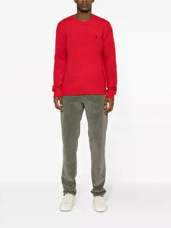 Polo Ralph Lauren Polo Pony Crew-neck Jumper - Red