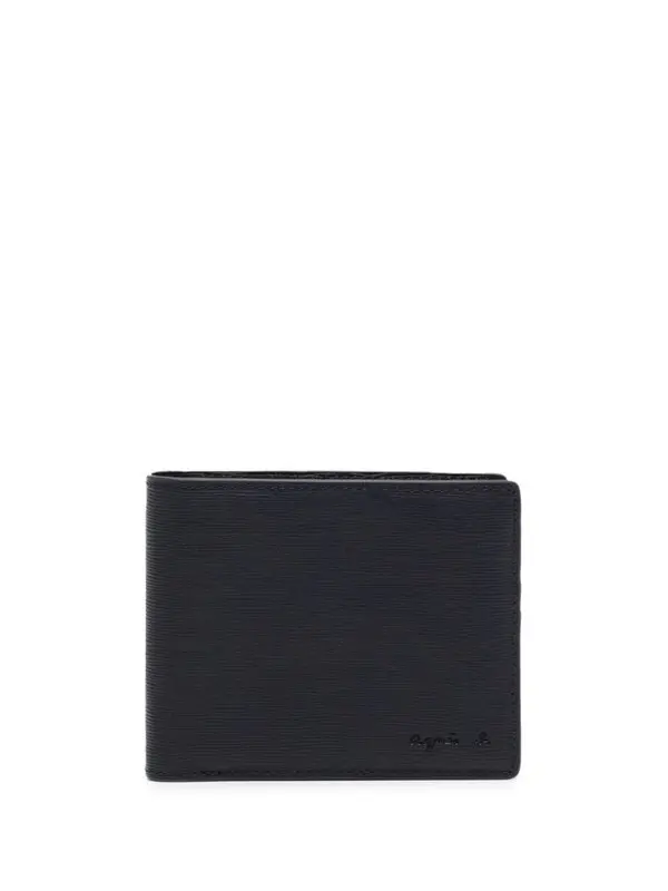 AGNÈS B. Folded Grained-leather Wallet