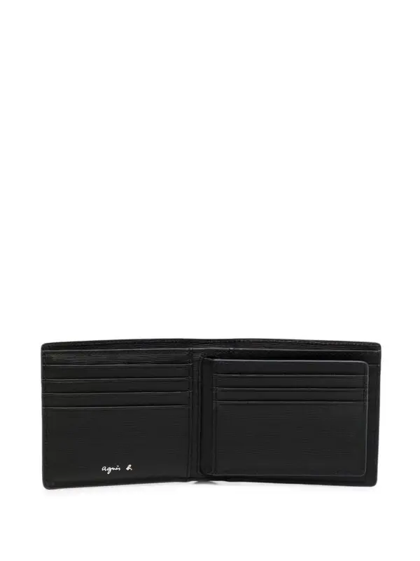 AGNÈS B. Folded Grained-leather Wallet