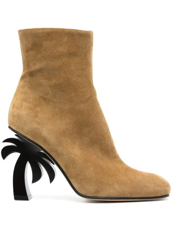 Palm Angels Palm-heel 105mm Suede Boots