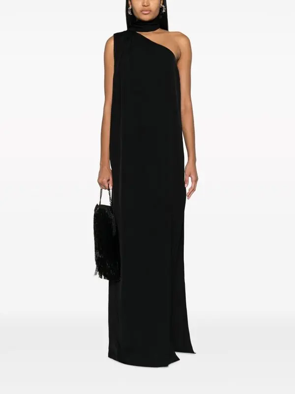 Stella McCartney One-shoulder Scarf Maxi Dress