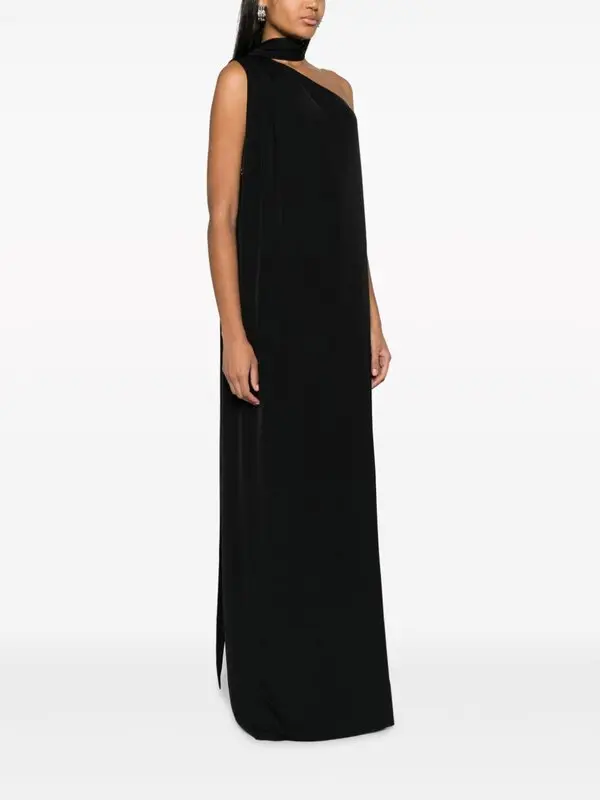 Stella McCartney One-shoulder Scarf Maxi Dress