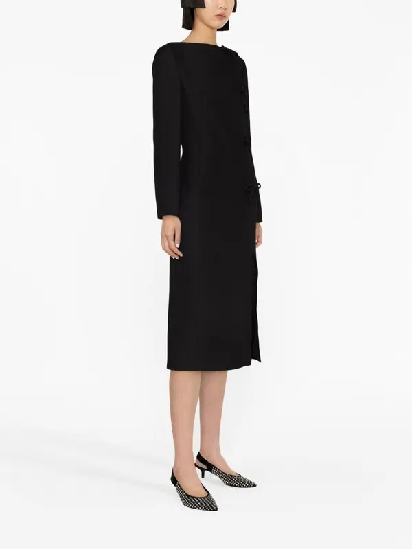 Valentino Garavani Bow-detail Midi Dress