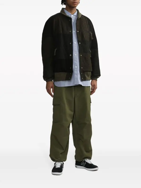 Comme Des Garçons Patchwork Bomber Jacket
