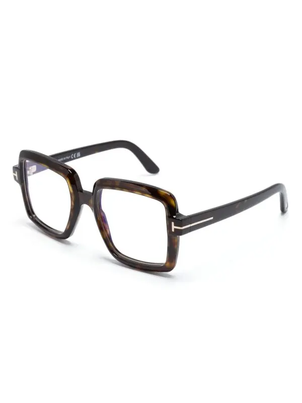 TOM FORD Ft5913b Square-frame Glasses - Brown