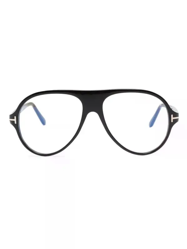 TOM FORD Pilot-frame Eyeglasses - Black