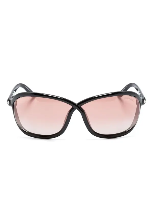 TOM FORD Fernanda Butterfly Sunglasses - Black