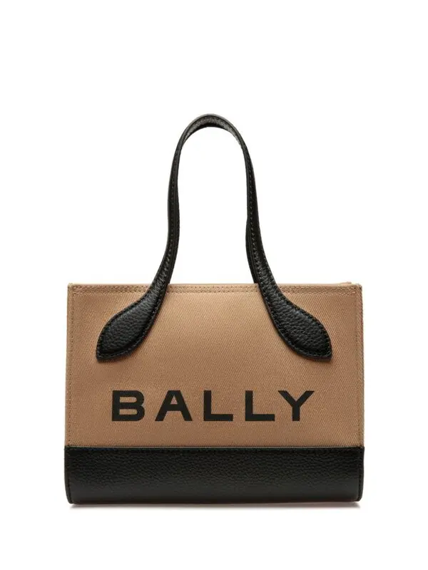 Bally Logo-print Tote - Brown