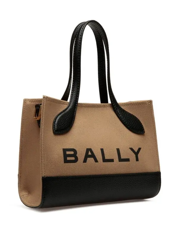 Bally Logo-print Tote - Brown
