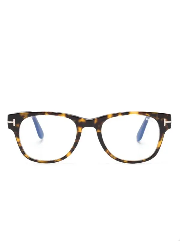TOM FORD Clear-lenses Glasses - Brown