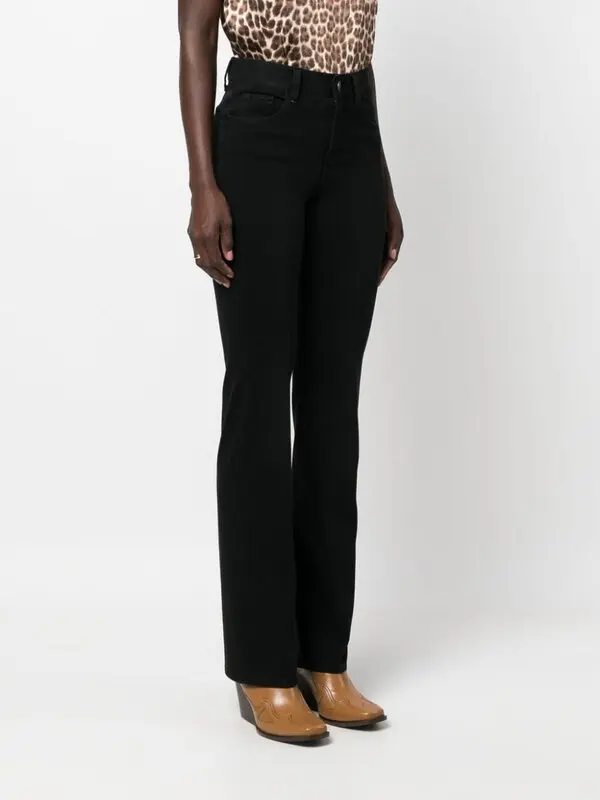 Liu Jo Mid-rise Bootcut Jeans - Black