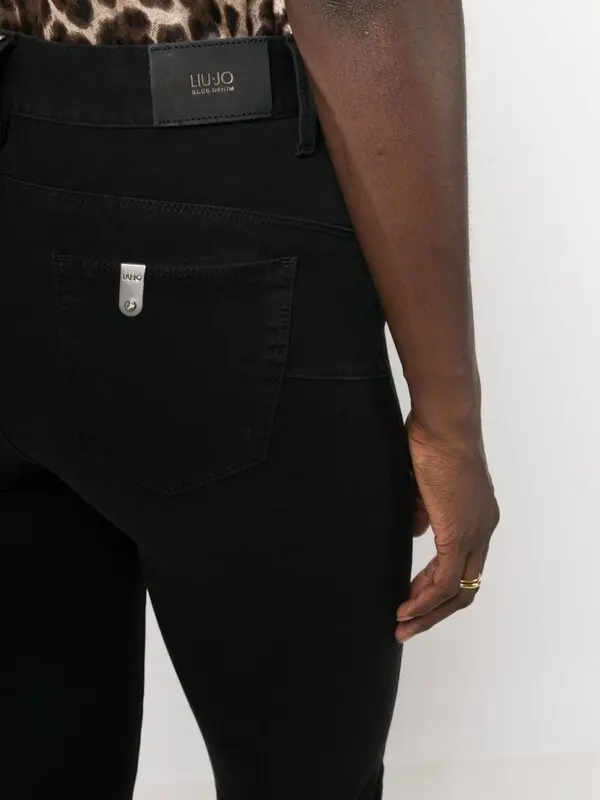 Liu Jo Mid-rise Bootcut Jeans - Black