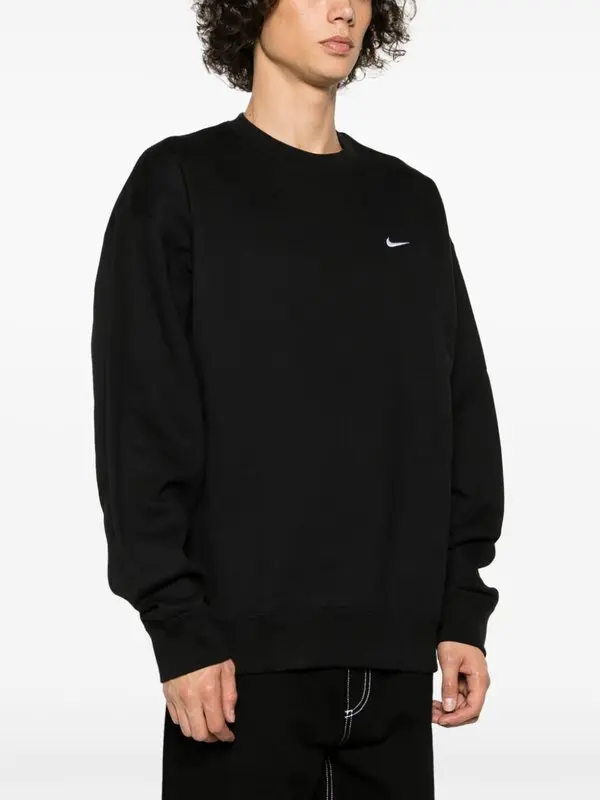 Nike Solo Swoosh-logo Sweatshirt - Black