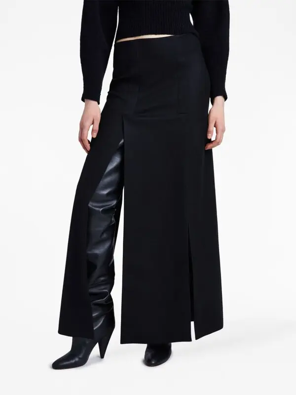 Proenza Schouler Felted Slit Maxi Skirt