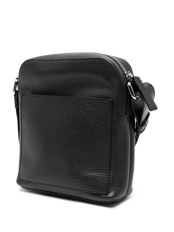 ORTIGNI Mini Micron Leather Messenger Bag
