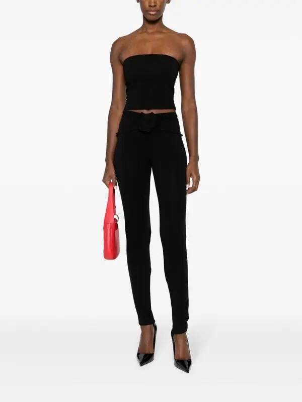 Magda Butrym Floral-appliqué Leggings
