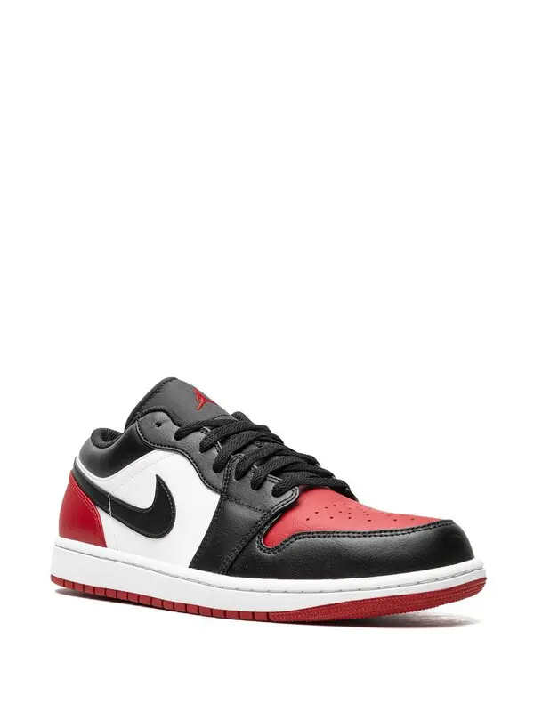 JORDAN Air 1 Low Bred Toe Sneakers