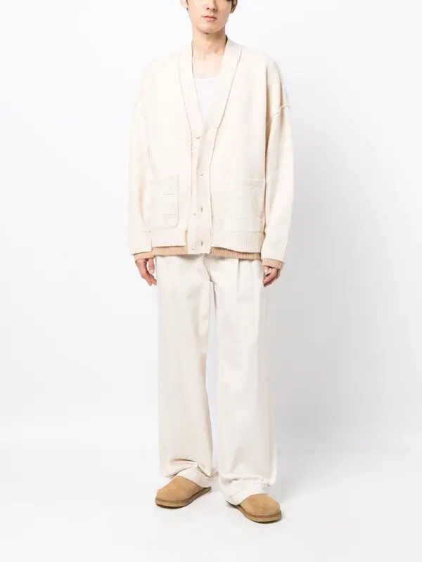 FIVE CM Embroidered Knitted Cardigan