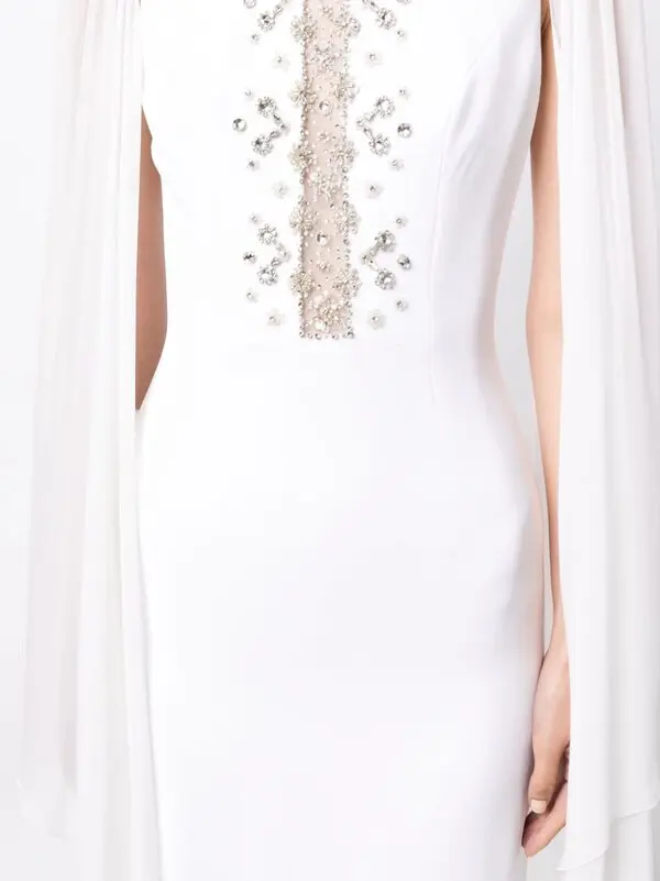 Jenny Packham Saga Crystal-embellished Gown