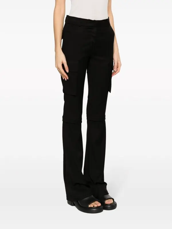 ANDREĀDAMO Mid-rise Detachable Trousers