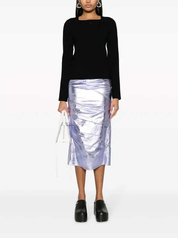 COURREGES Logo-embroidered Sweatshirt