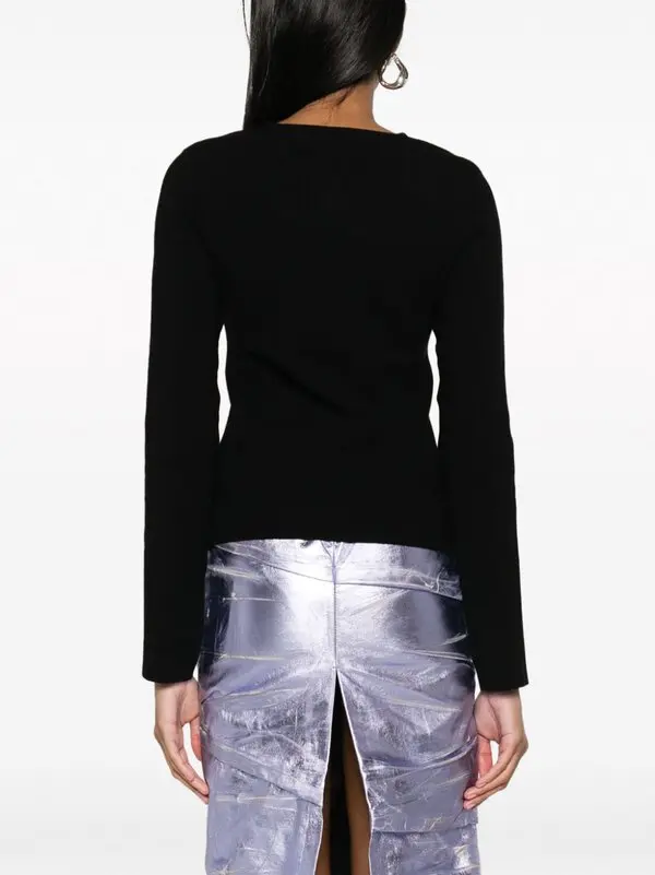 COURREGES Logo-embroidered Sweatshirt
