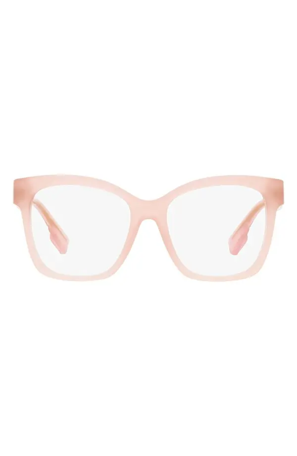 Burberry Sylvie 51mm Square Eyeglasses - Pink