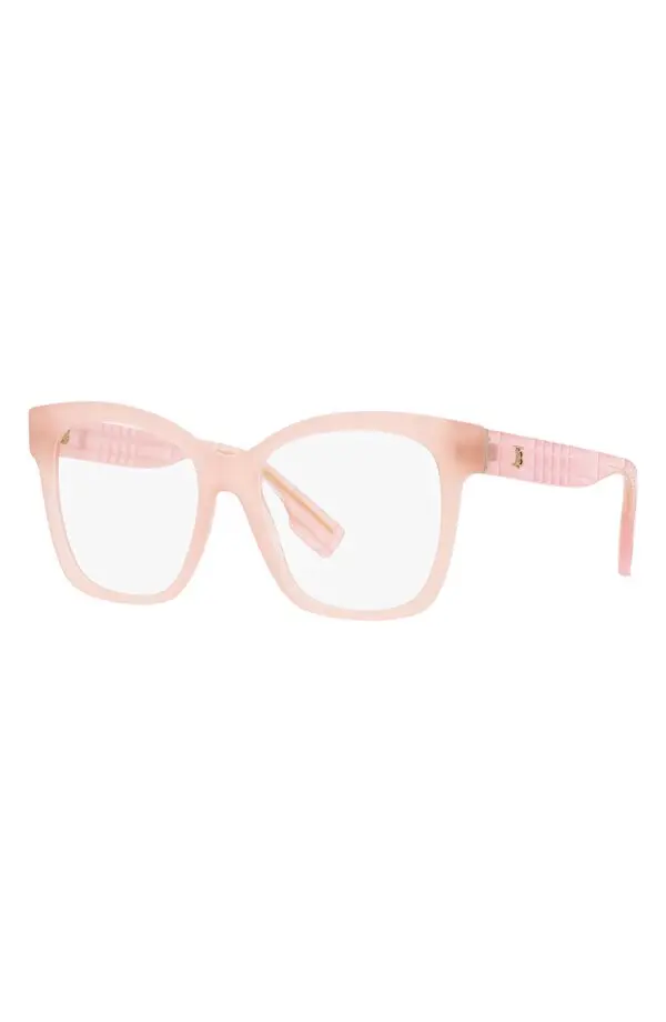 Burberry Sylvie 51mm Square Eyeglasses - Pink