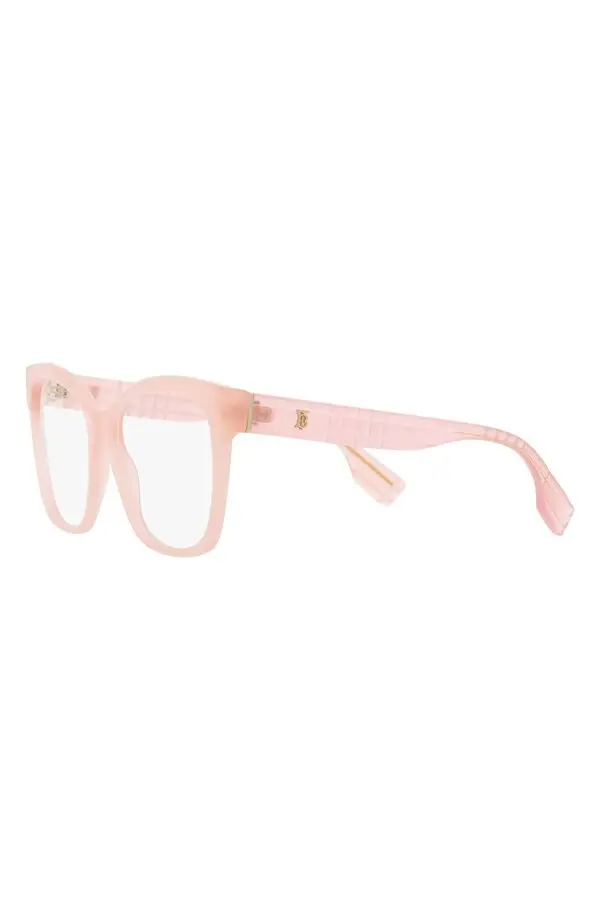 Burberry Sylvie 51mm Square Eyeglasses - Pink