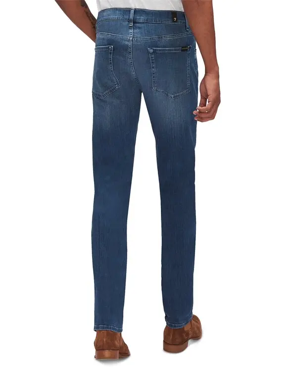7 For All Mankind Slimmy Clean Pocket Slim Fit Jeans - Mid Blue