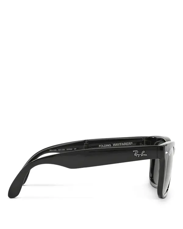 Ray-ban Polarized Wayfarer Ease Foldable Sunglasses
