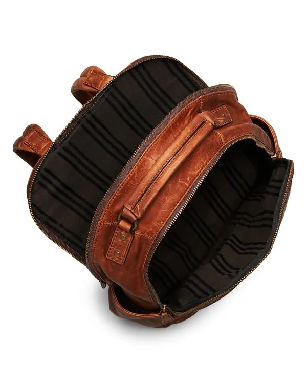 THE FRYE COMPANY Logan Leather Backpack - Cognac